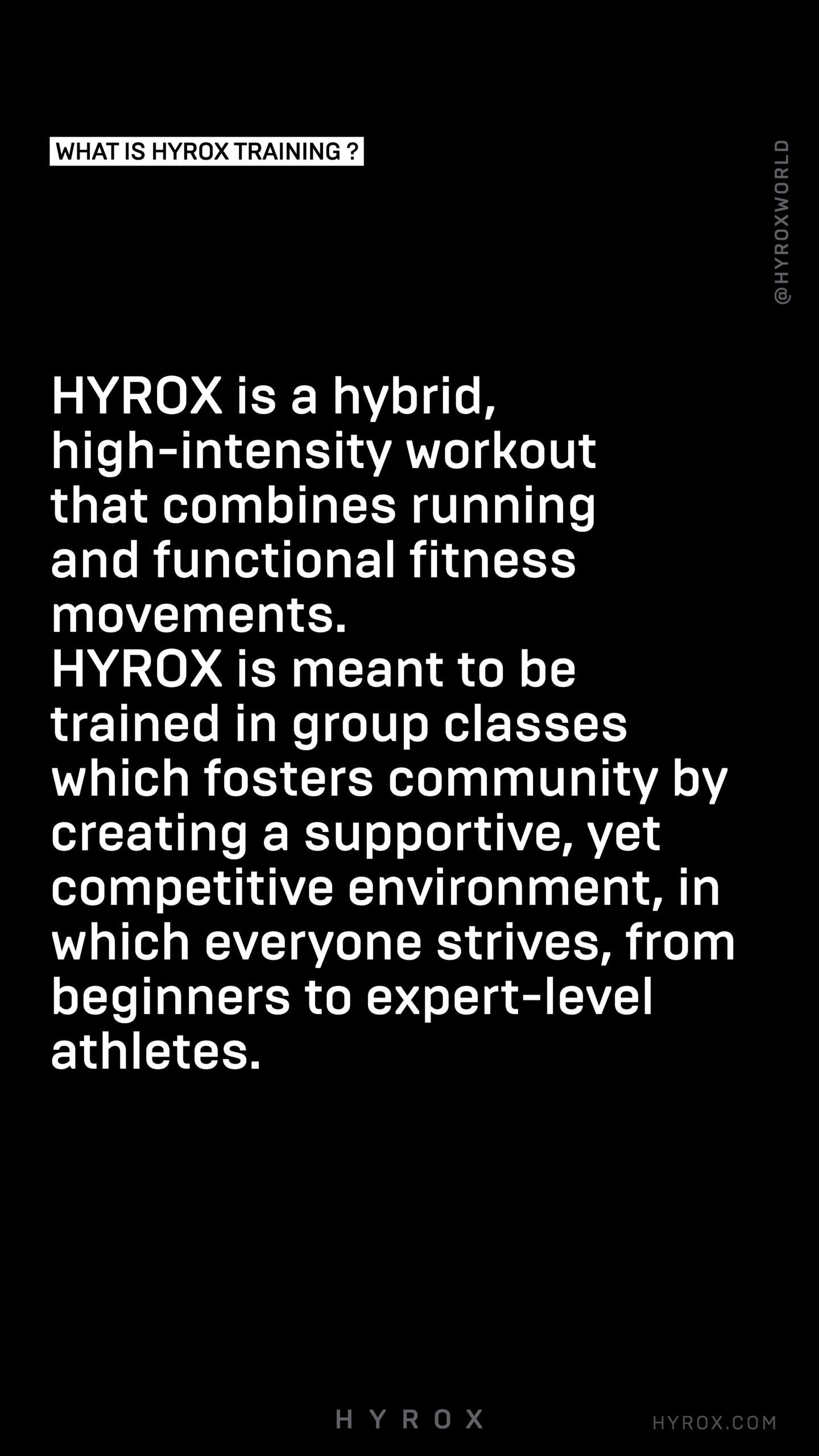 Hyrox Training Club - Join The Epic
